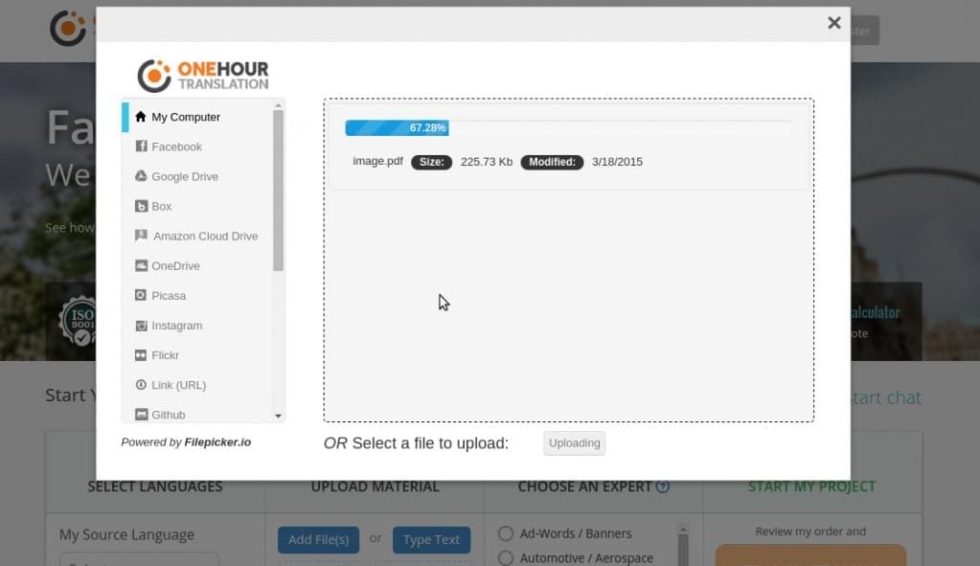 Customers - How One Hour Translation uses Filestack