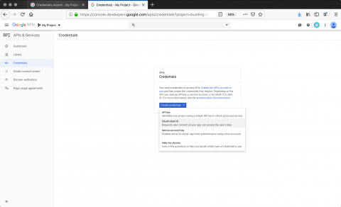 Google Gmail OAuth Setup and Filestack Integration